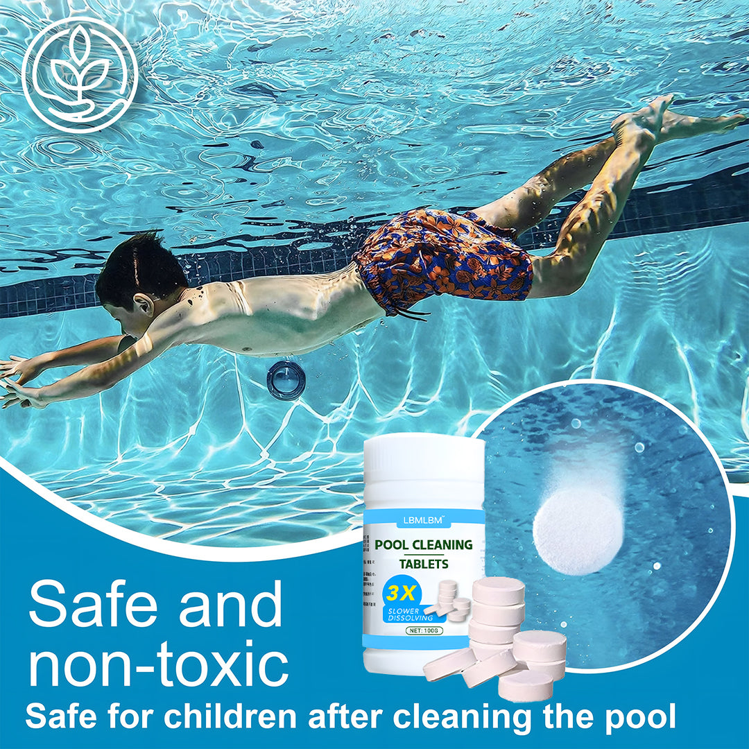 LBMLBM® Pool Cleaning Tablet (100 PCS) 🏊‍♂️ | Sparkling Clean & Cryst ...